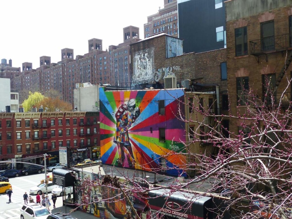 Balade sur la High Line New York 18 avril - voyageravecnous